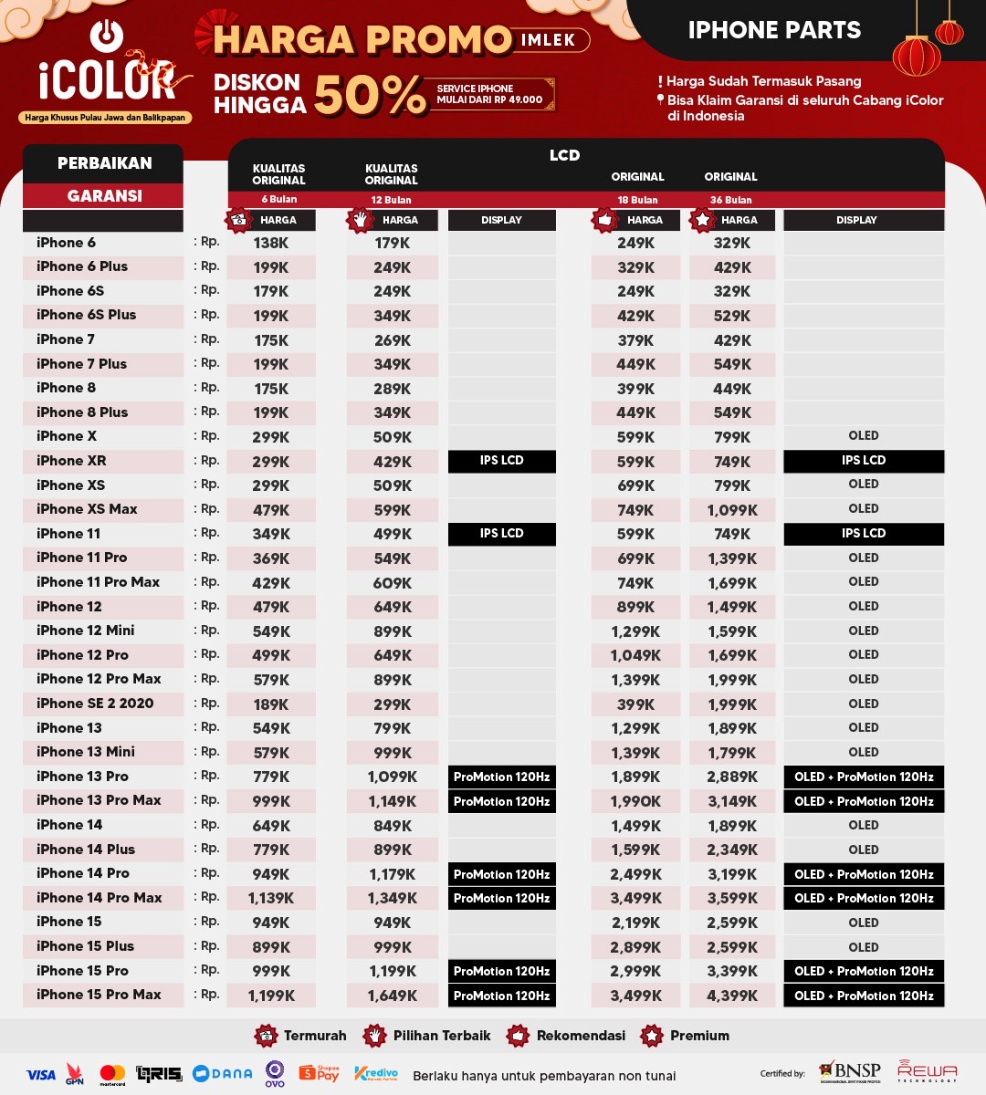 SPESIAL PRICE PROMO IMLEK 2025 NON TUNAI